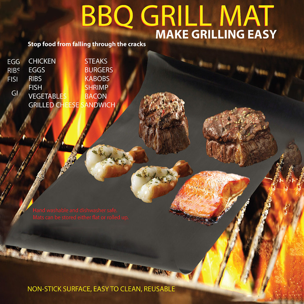 33*40 Cm Bbq Grill Mat Non-stick Barbecue Bakken P... – Vicedeal