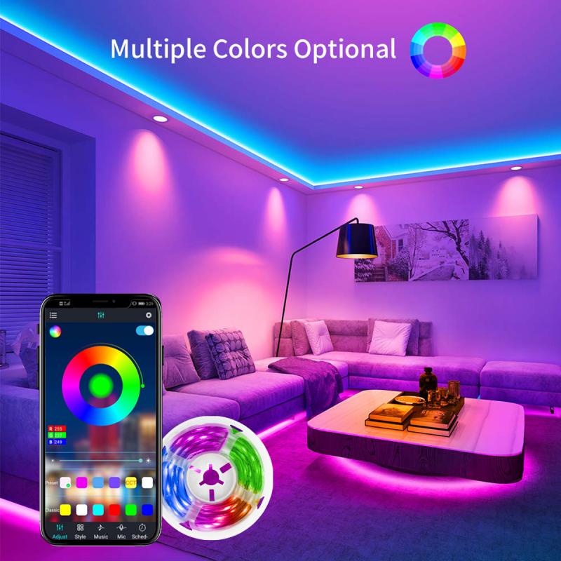 10Ft LED RGB DC5V Colour Changing Strip Lights Mus... – Vicedeal