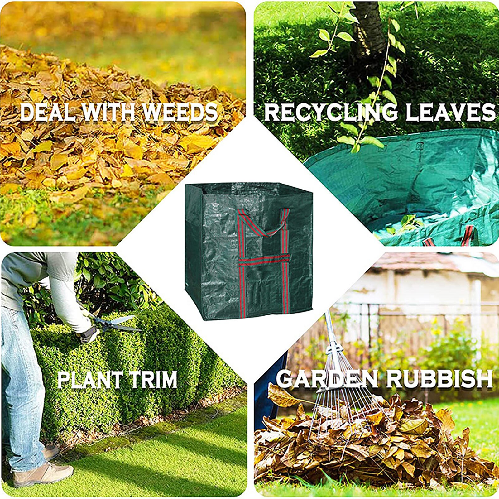 Garden Waste Bags - Yard Waste Container Leaf Bags... – Grandado