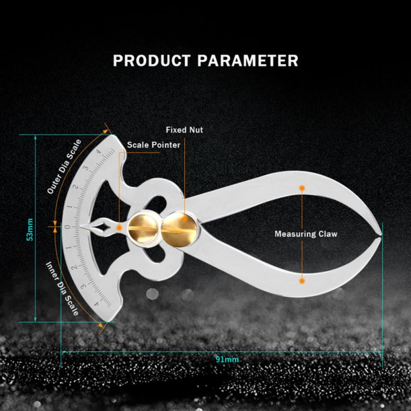 Stainless Steel High-precision Thickness Gauge Ang... – Vicedeal