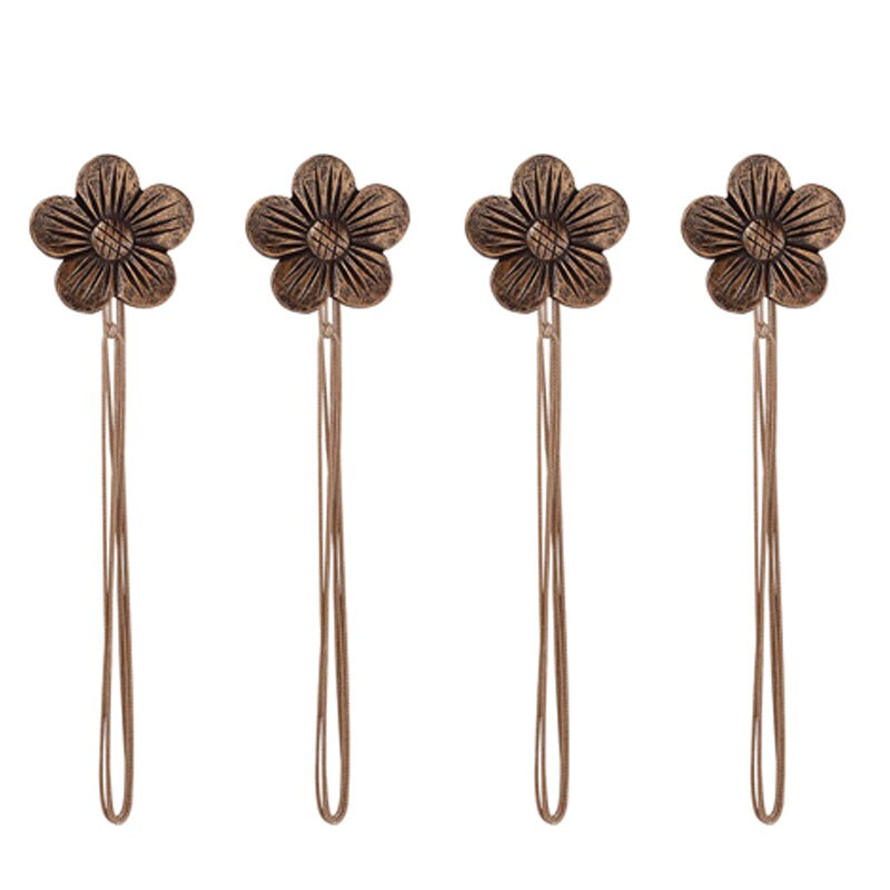 Gardin binding , 4 styk blomstergardin draperi til... – Vicedeal
