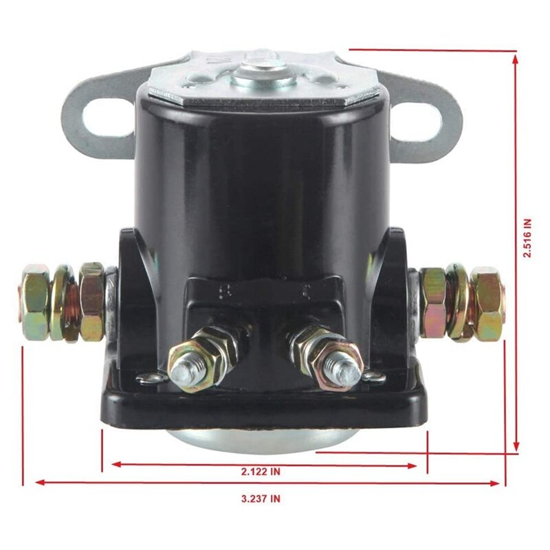 12V SW-3 Rod Starter Relay Electromagnetic Relay M... – Grandado