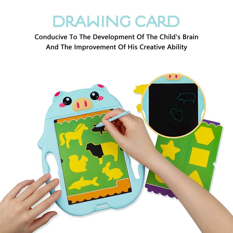 PPYY-9 Inch Lcd Schrijven Tabletten Kleurrijke Ber... – Grandado