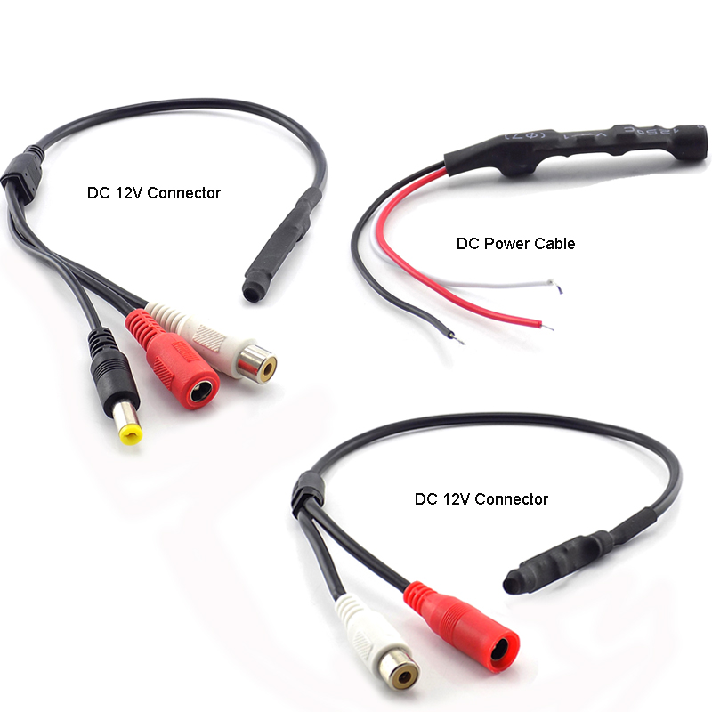 ESCAM DC Connector Mini Micro Audio Sound Monitor ... – Grandado