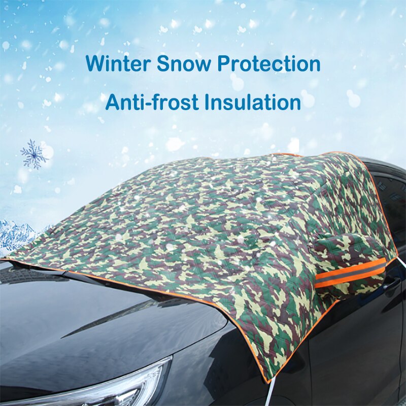 Car Windshield Snow Cover Frost Sun Shade UV Dust ... – Grandado