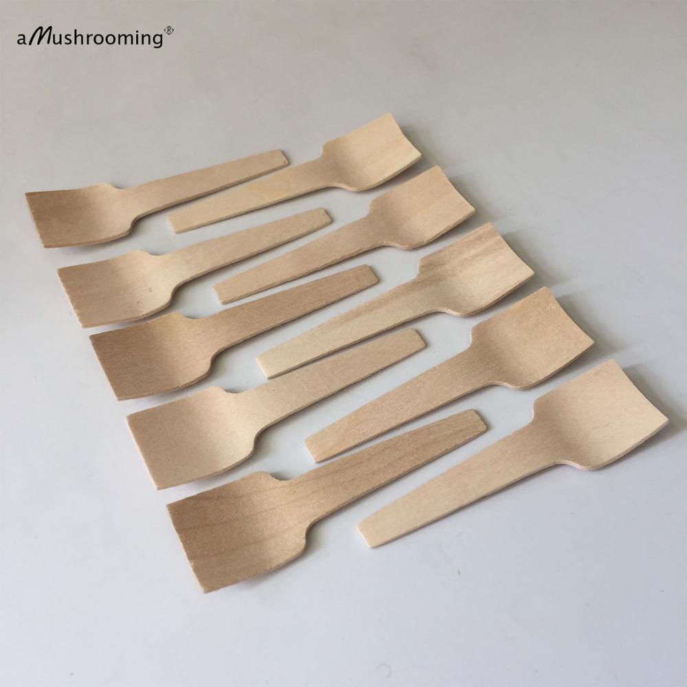 premium wood spoon 7cm 50 pc - wood coffee spoons ... – Vicedeal