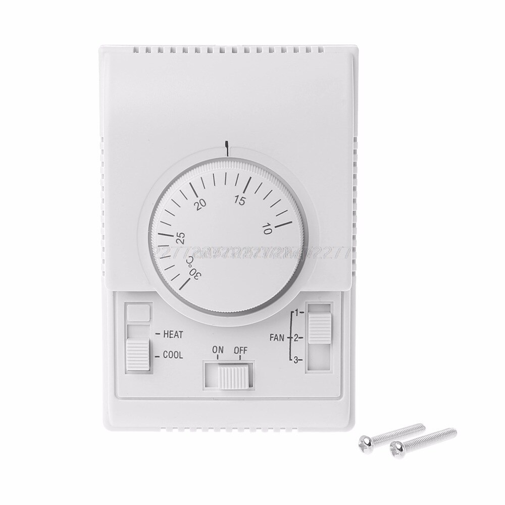 AC 220V Room Mechanical Thermostat Control Switch ... – Vicedeal