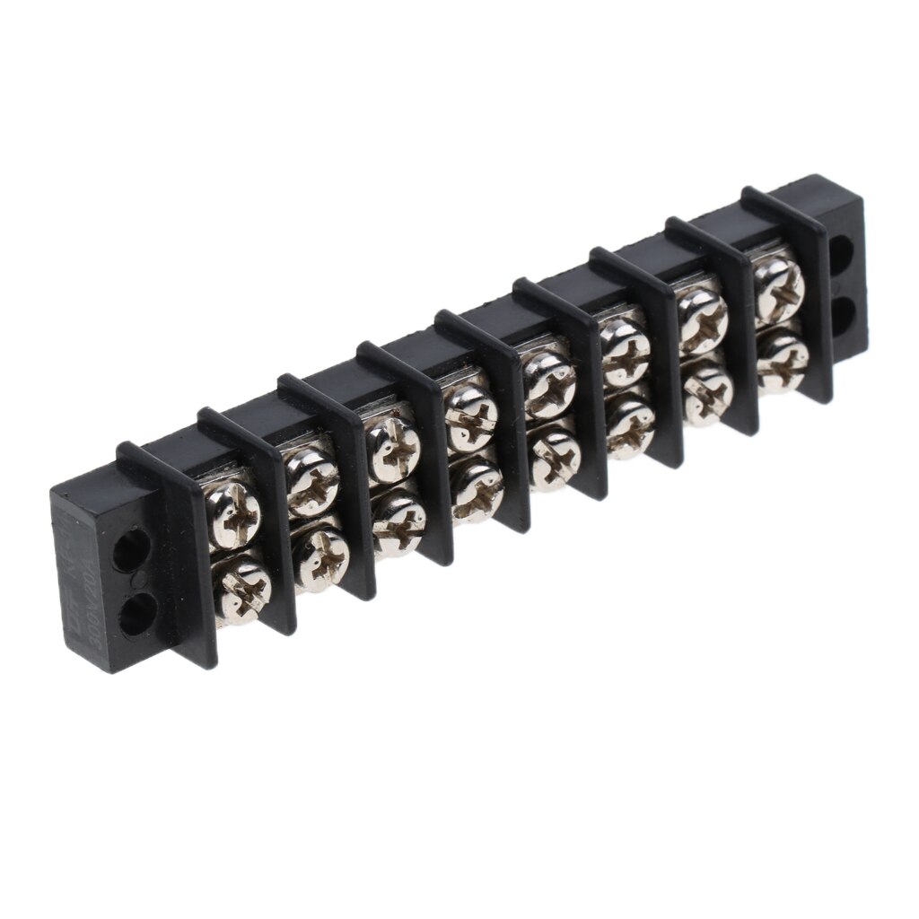450V 30A Dual Row 8 Positions Screw Terminal Barri... – Grandado