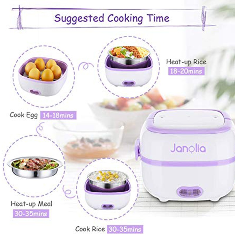 Multi-Function Electric Lunch Box Portable Food He... – Grandado