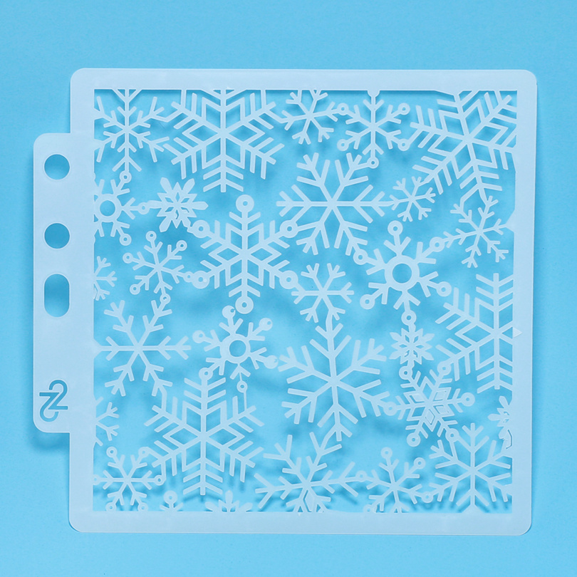 Snowflakes Layering Stencils Sticker Painting for ... – Grandado