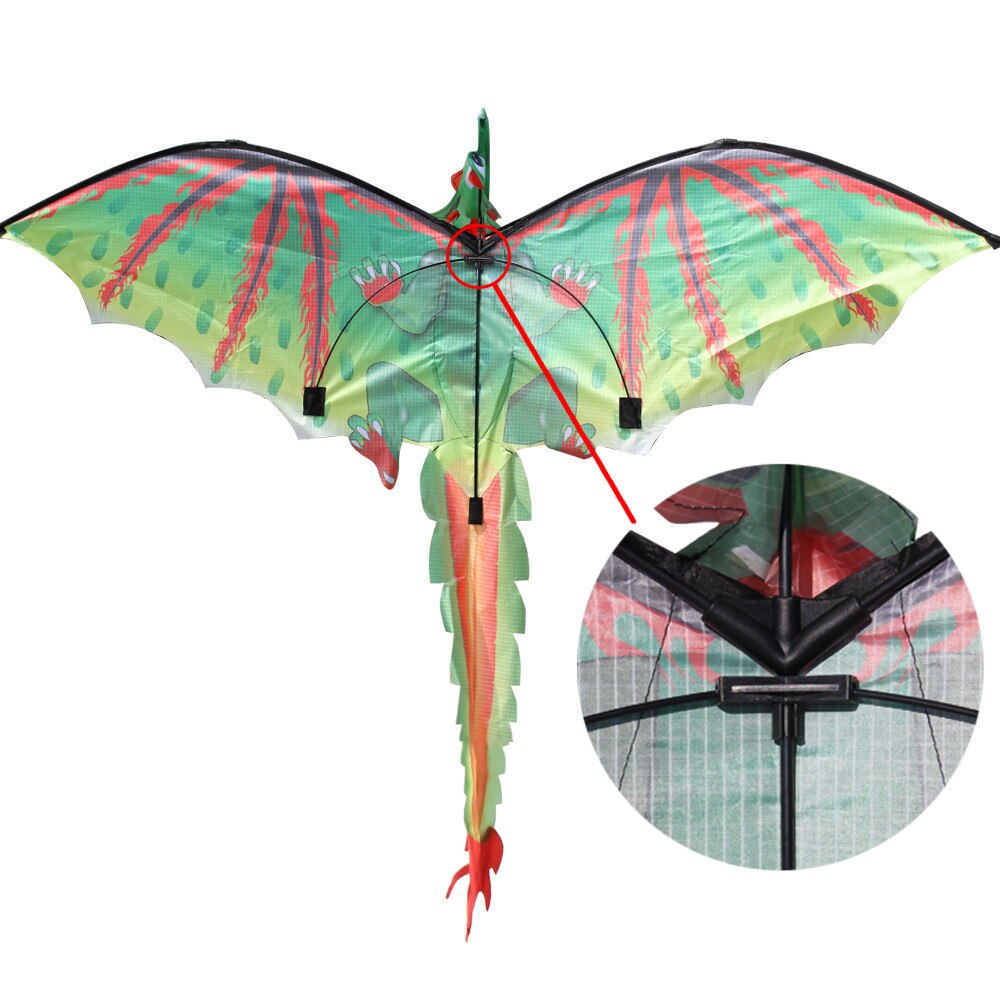 3D Fire-Breathing Dragon Kite 100M Line With Tail ... – Vicedeal