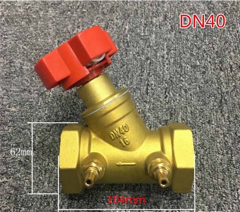 brass balancing valve Regulating valve DN15-DN50 – Grandado