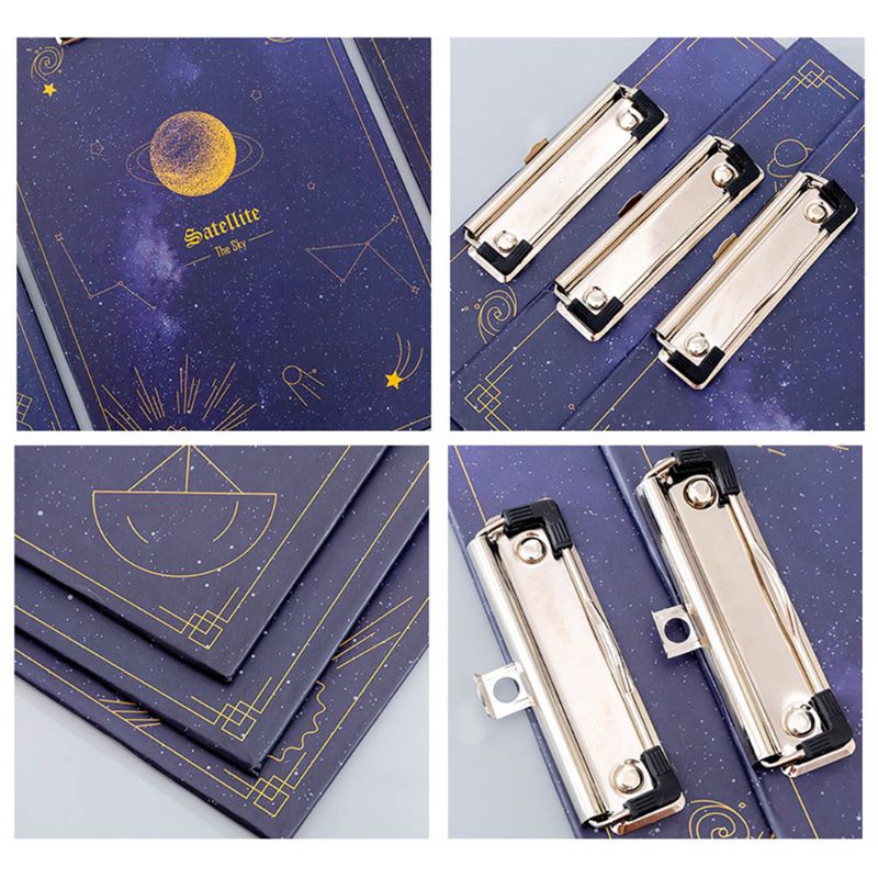 Dream Starry Sky File Folder Clipboard A4 Writing ... – Grandado