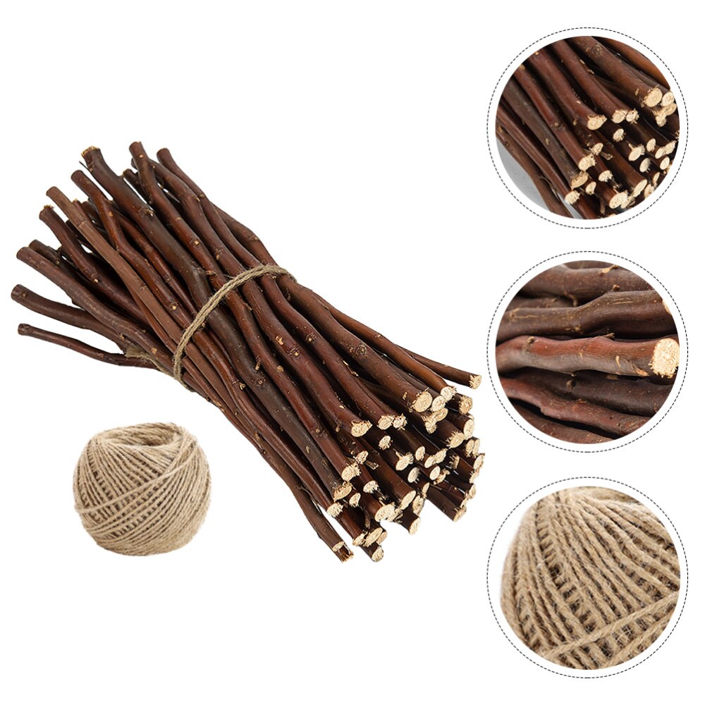 1 Set Christmas Branches Decor Wood Log Sticks for... – Vicedeal