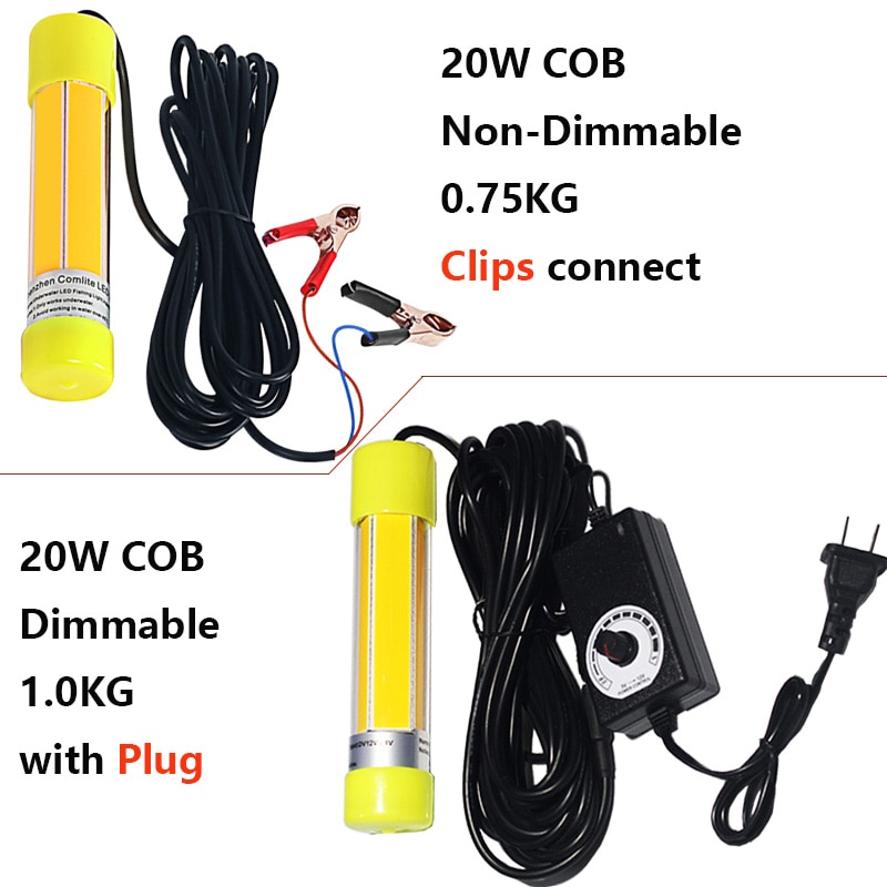 10W 20W Cob 12V Led Groen Onderwater Vissersboot L... – Grandado