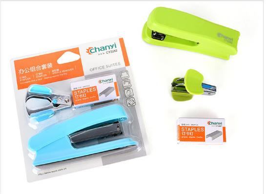 Kantoorbenodigdheden mini nietmachine set met niet... – Grandado