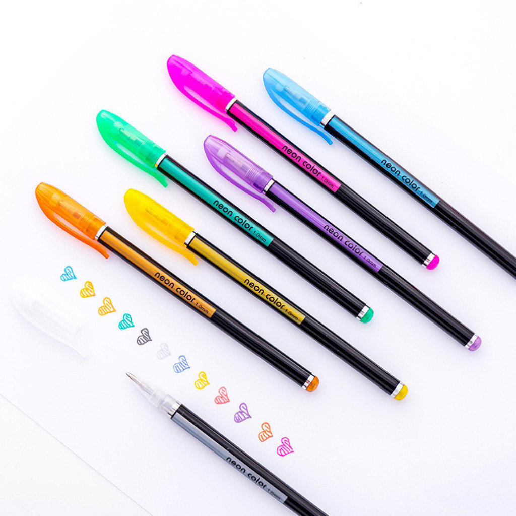 12/16/18/24/36/48 Colors Glitter Gel Pen Set Color... – Vicedeal