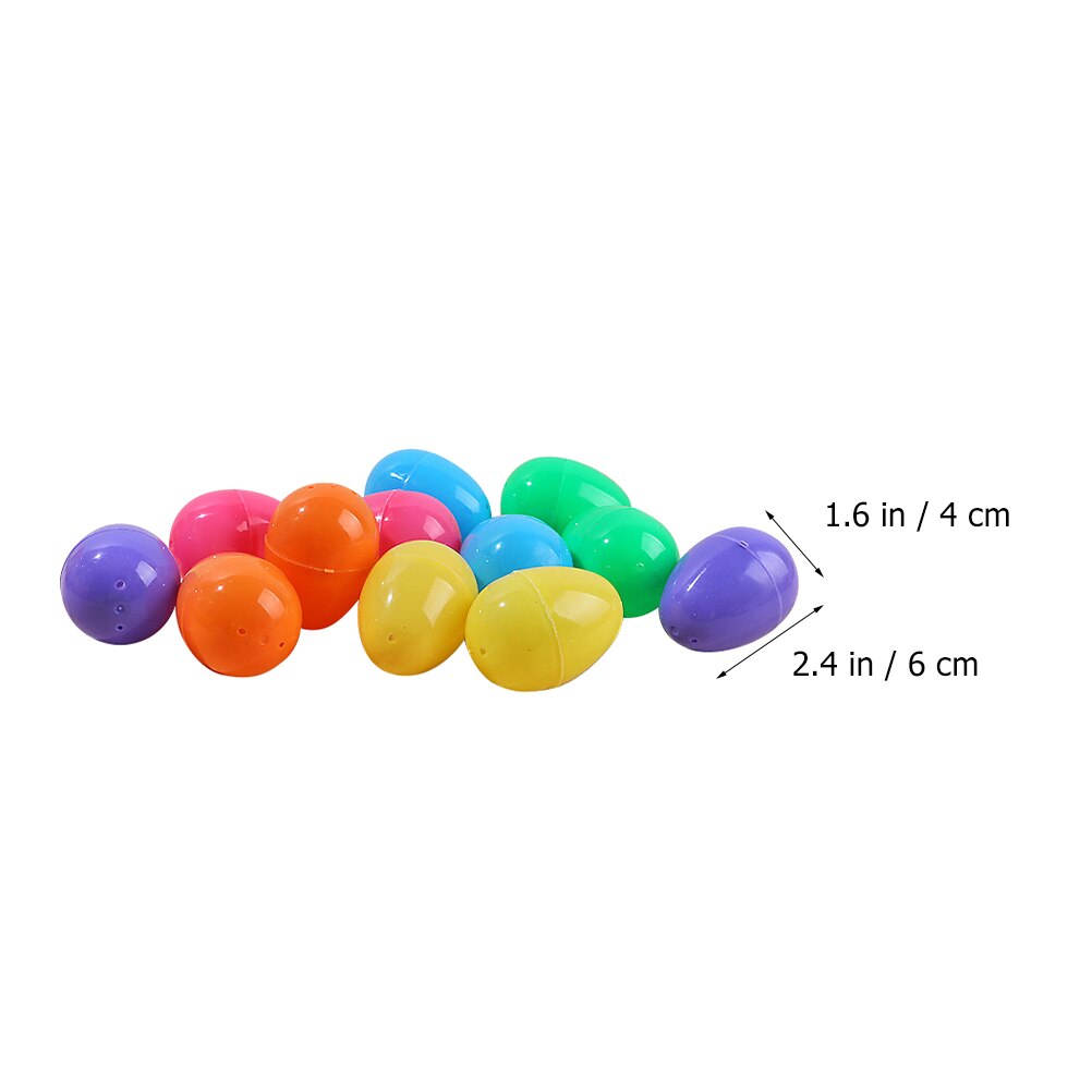 24pcs Colorful Plastic Egg Shell Easter Decoration... – Vicedeal