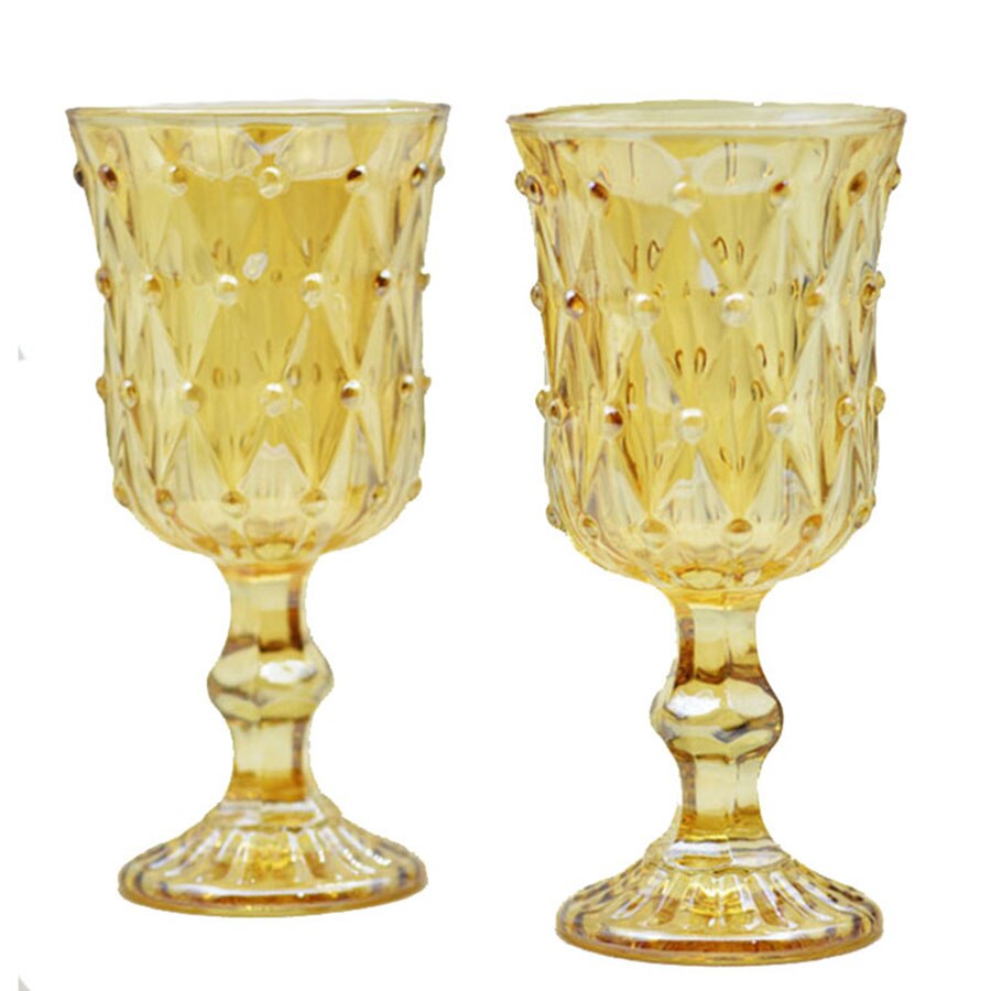 Copa de vino de color ámbar dorado, copa de cóctel... – Grandado