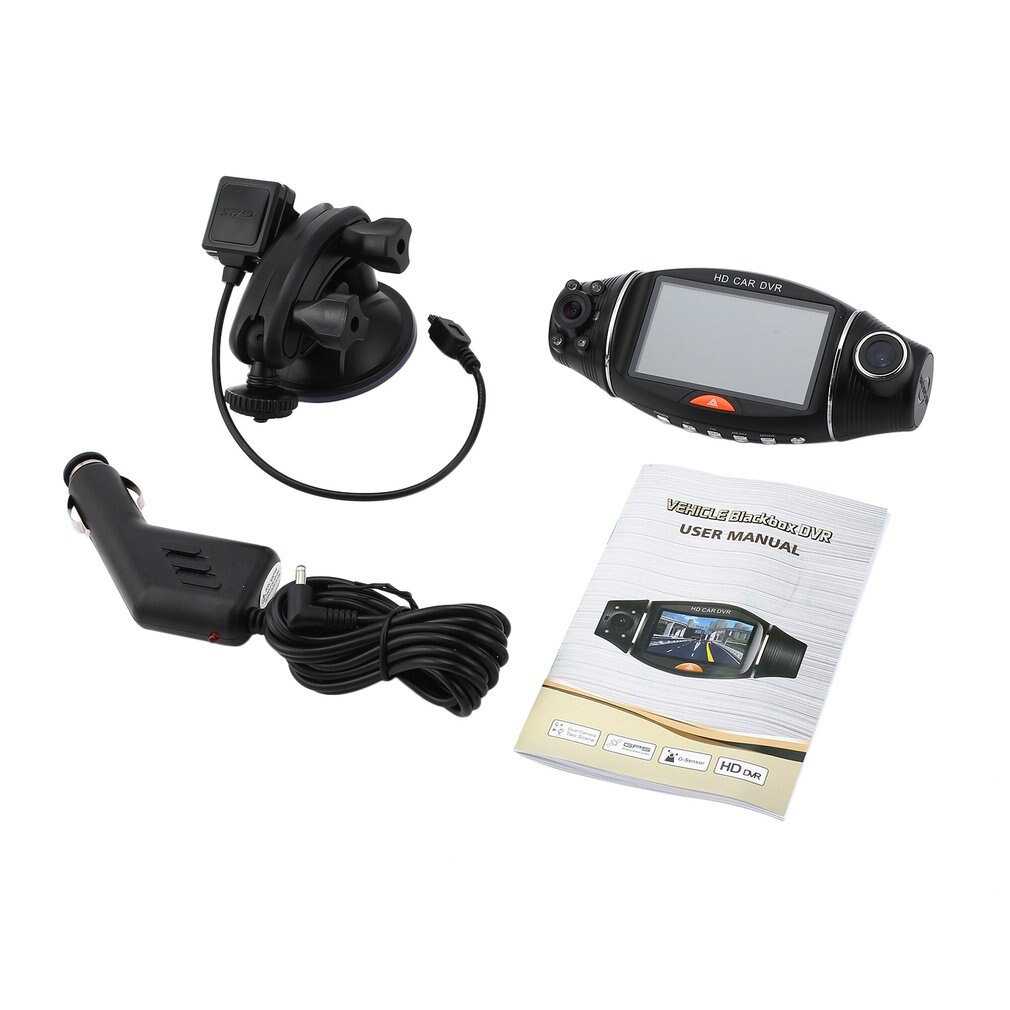 R310 Hd Dual Lens Voertuig Black Box Car Dvr 2.7 I... – Vicedeal