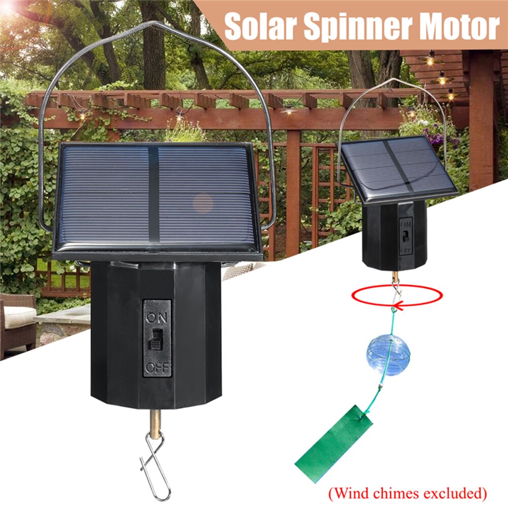 Solar Spinner Motor 1.6V 0.35W High speed Large to... – Grandado