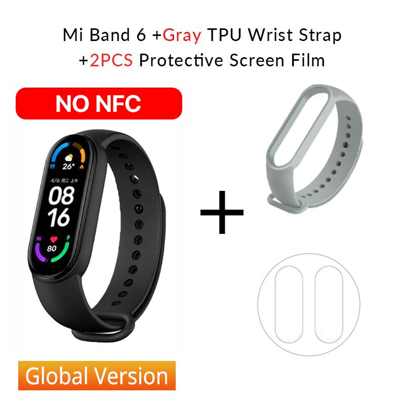 Global Version Xiaomi Mi Band 6 Smart Bracelet Blo... – Grandado
