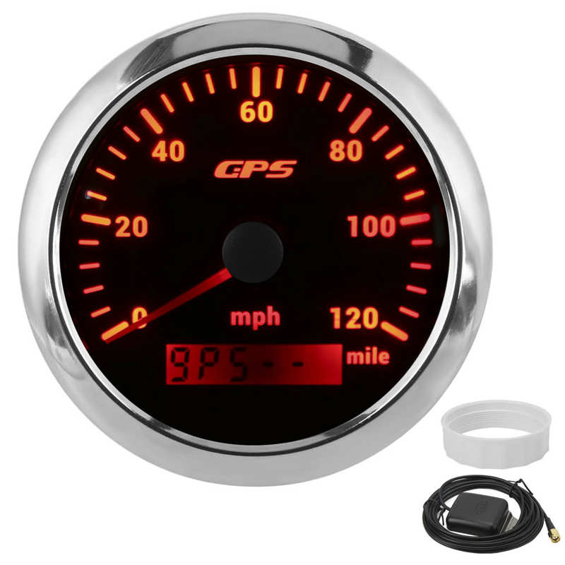 MPH Display GPS Speedometer 85mm/3.35in 0-120MPH/H... – Grandado