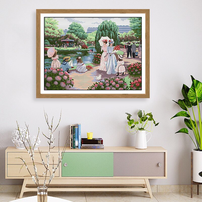 Outing Cross Stitch Spring Scenery Embroidery Cros... – Grandado