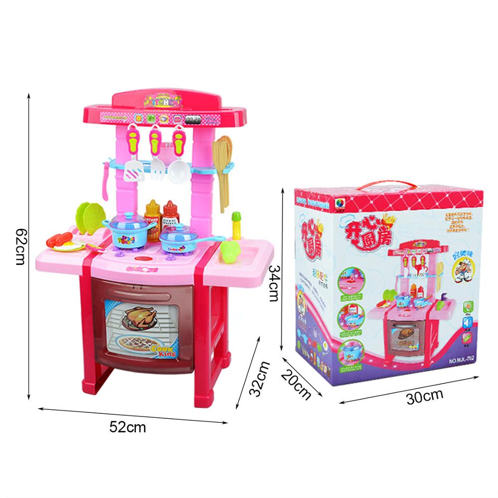 Kids' Toy Cooks Kitchen Playset Pretend Play Kitch... – Grandado