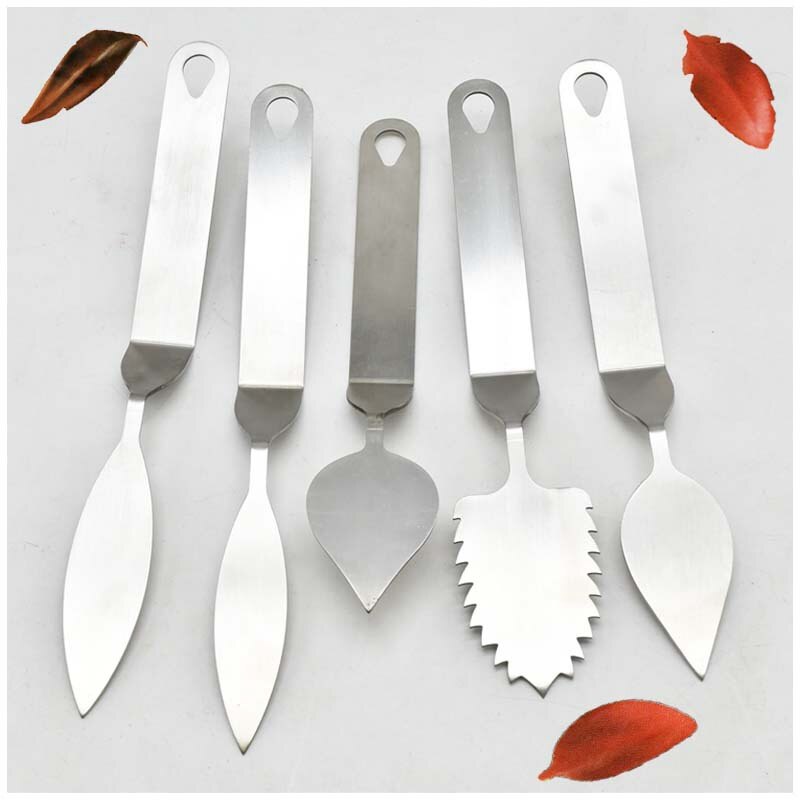 Chocolate Cake Decorating Spatula Feather Stainles... – Grandado