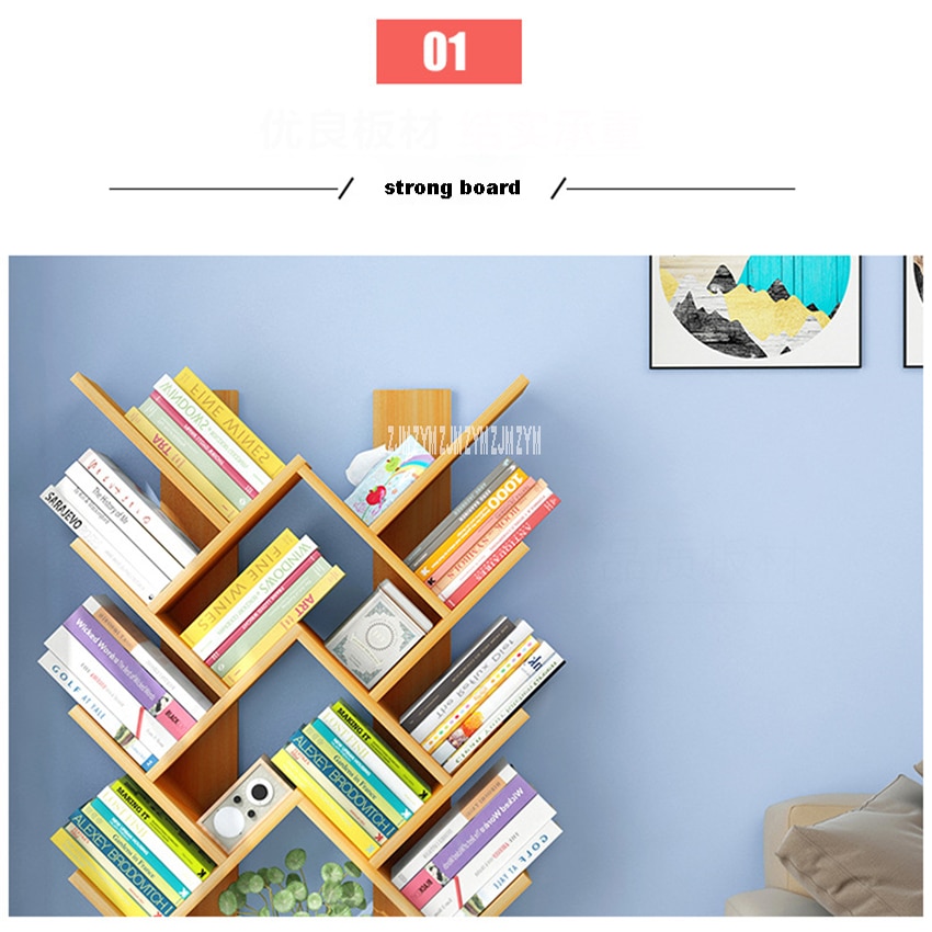 L163 Density Board Bookshelf Modern Simple Living ... – Grandado