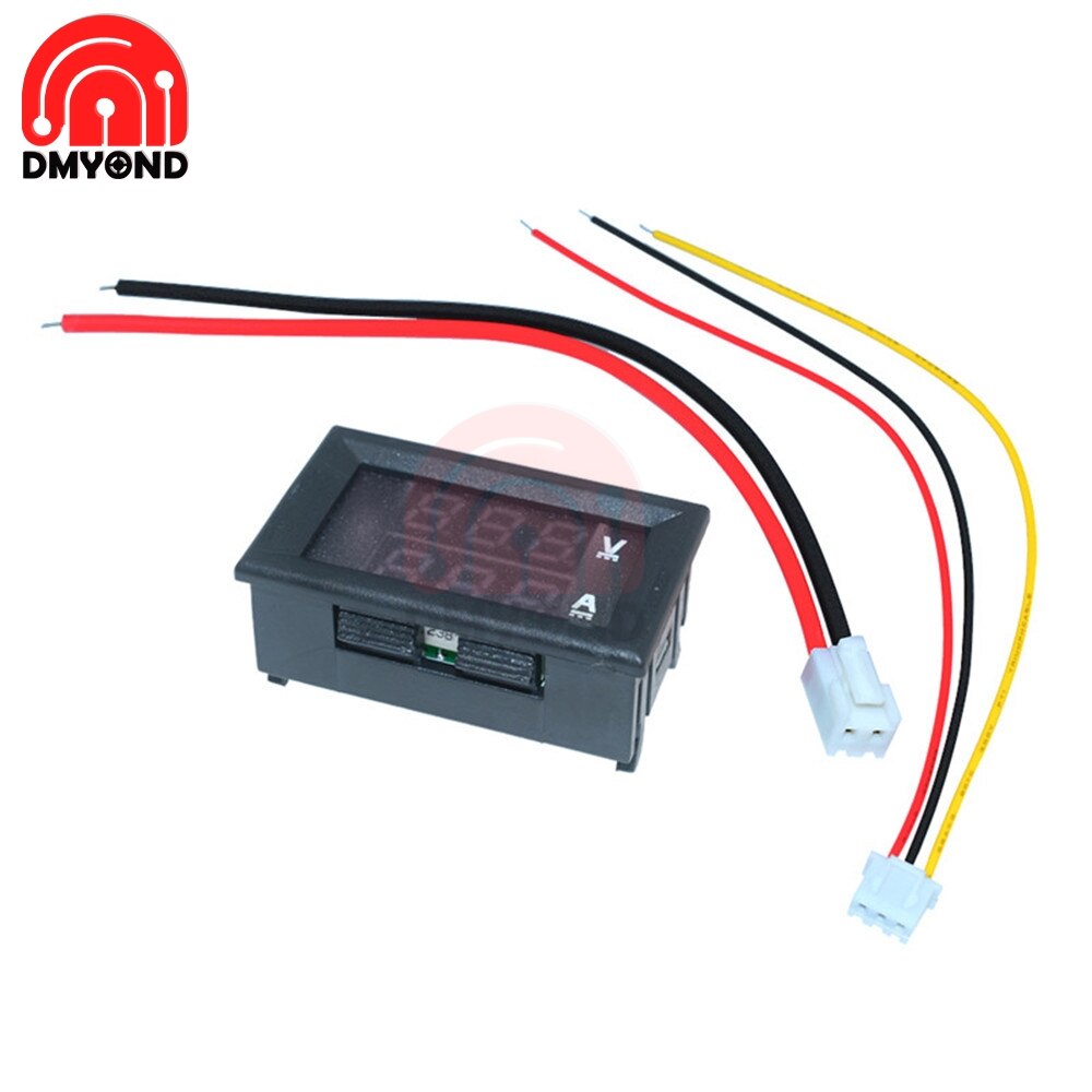 DC 100V 10A Mini Digitale Voltmeter Amperemeter Am... – Grandado