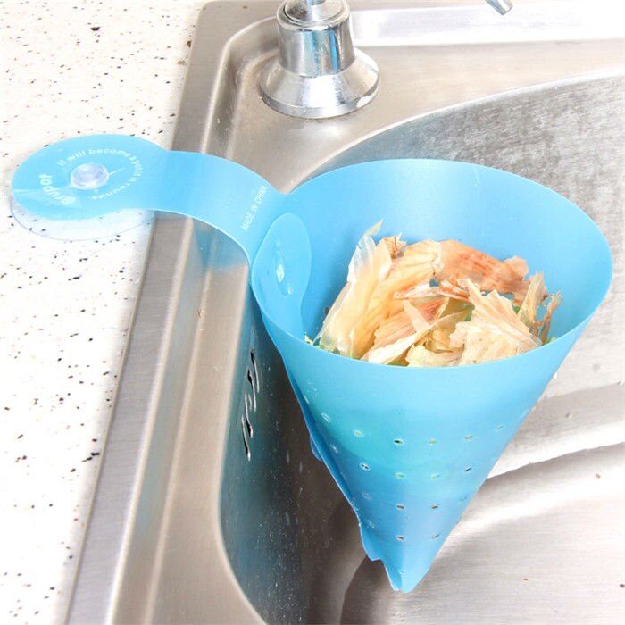 Waste Basket Triangular Funnel Shape Kitchen Strai... – Grandado