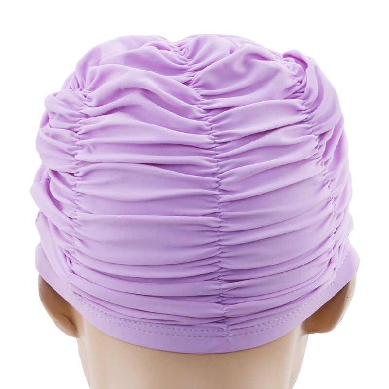 Women Swimming Cap Girl Long Hair Bathing Swimming... – Grandado