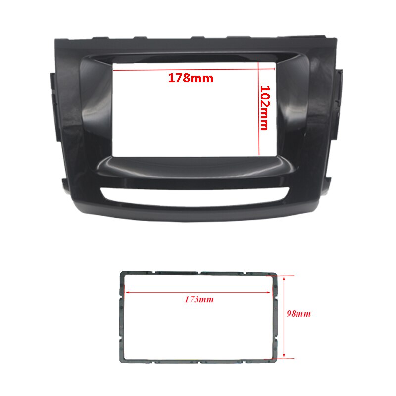 11-544 Car Radio Stereo Face Fascia Surround Trim ... – Grandado