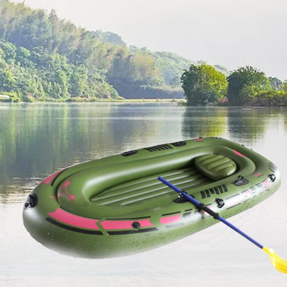 1/2/3 Person Inflatable Boat Blow Up Raft Set With... – Grandado
