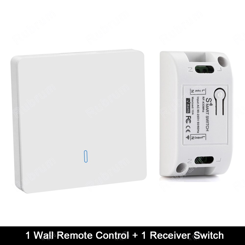 Rubrum 433Mhz Draadloze Rf Afstandsbediening Schak... – Grandado