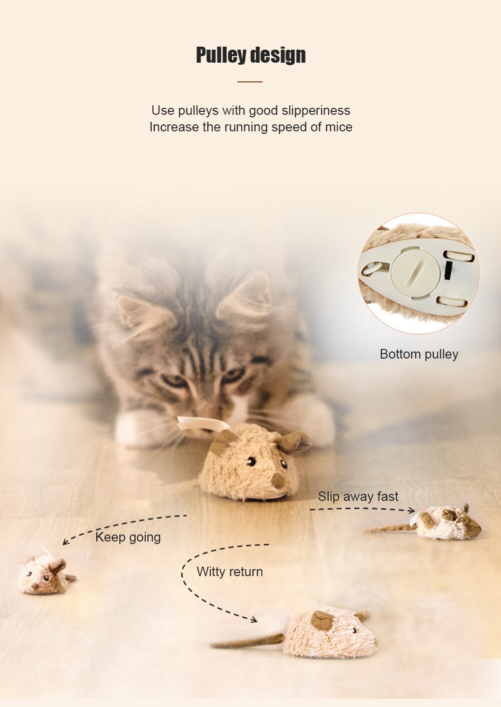 GIGWI Pet Toys PetDroid Pet Robot Series Cat Toy A... – Grandado