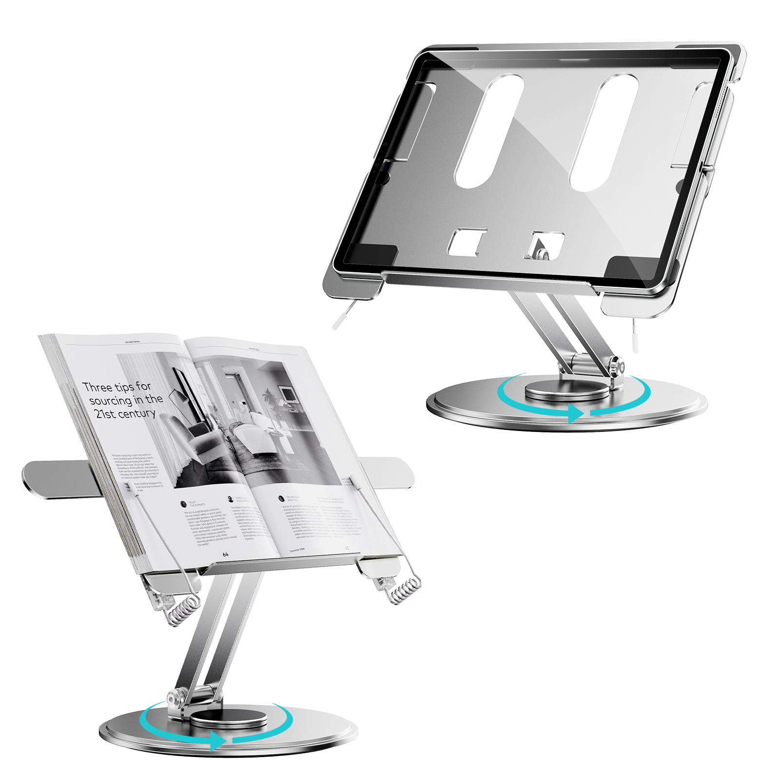 Eary Laptop Stand Desktop Book Stand for Reading 3... – Grandado