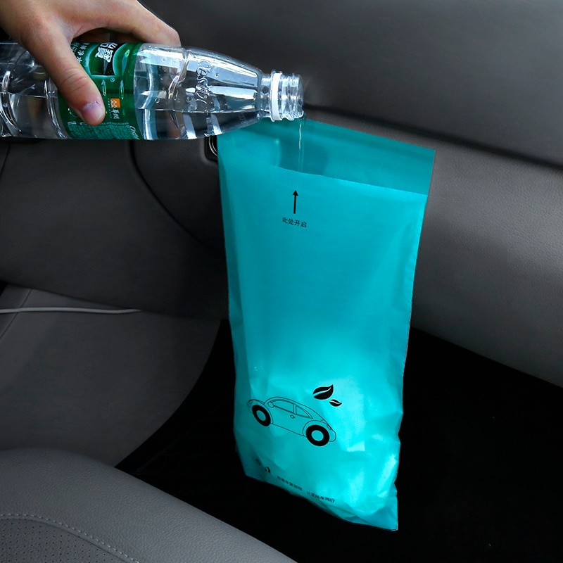50pc Disposable Car Biodegradable Trash Rubbish Ho... – Grandado