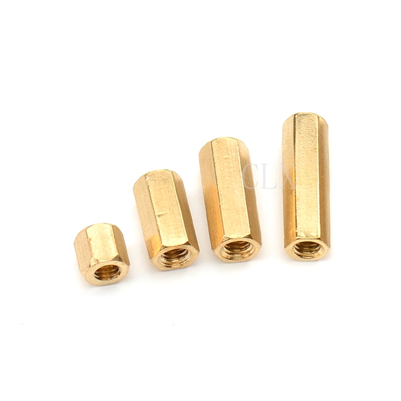 50 Stuks Messing Standoff Spacer M3 Vrouwelijke X ... – Grandado