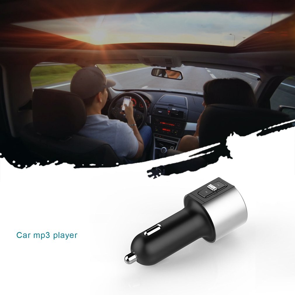 Handsfree Wireless Car Kit FM Transmitter Radio MP... – Grandado