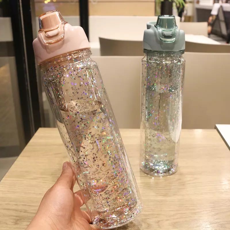 520ml vandflasker med klaplåg bpa gratis miljøvenl... – Vicedeal