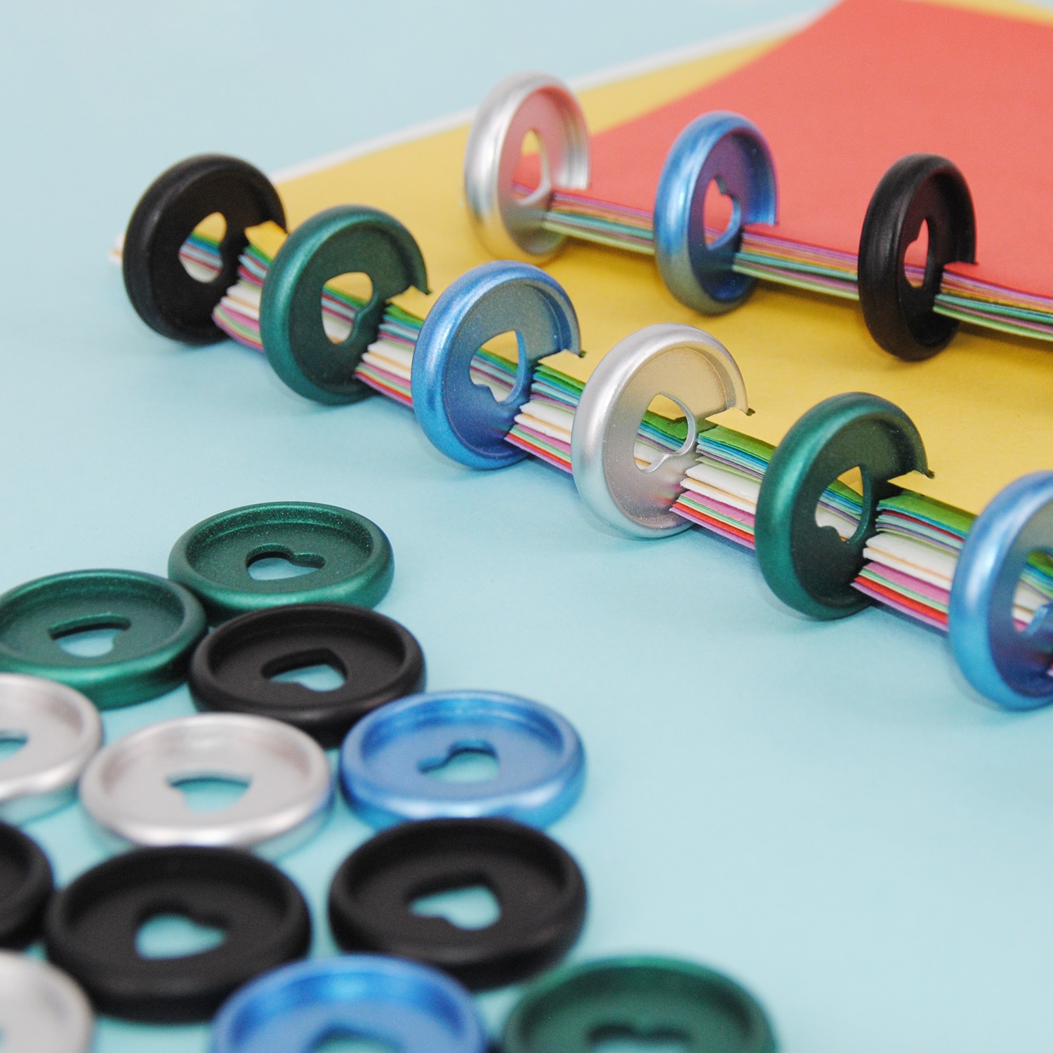 100Pcs 24Mm Diy Notebook Bindmiddel Ringen Plastic... – Grandado