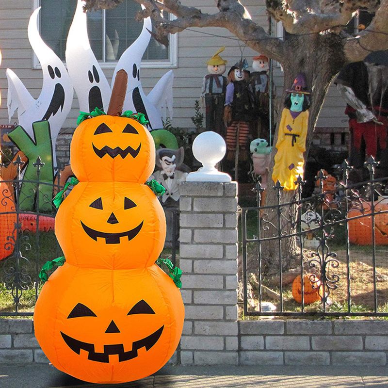 Halloween Party Decor Ghost Pumpkin Inflatable Mod... – Vicedeal