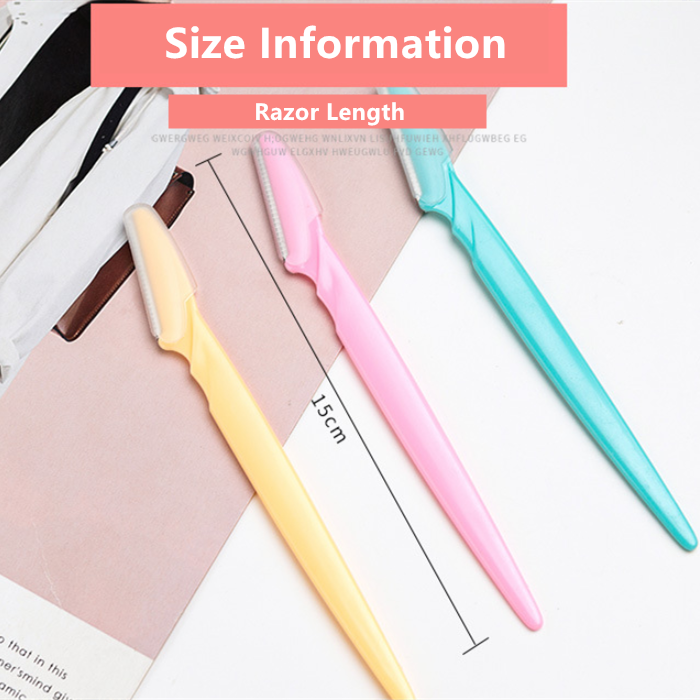 3Pcs Women's Razors Makeup Facial Eyebrow Lip Razo... – Vicedeal
