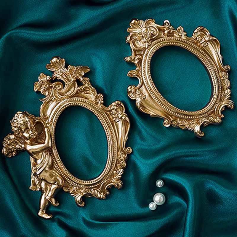 Golden Retro Photo Frame Ins Jewelry Decoration Ho... – Grandado