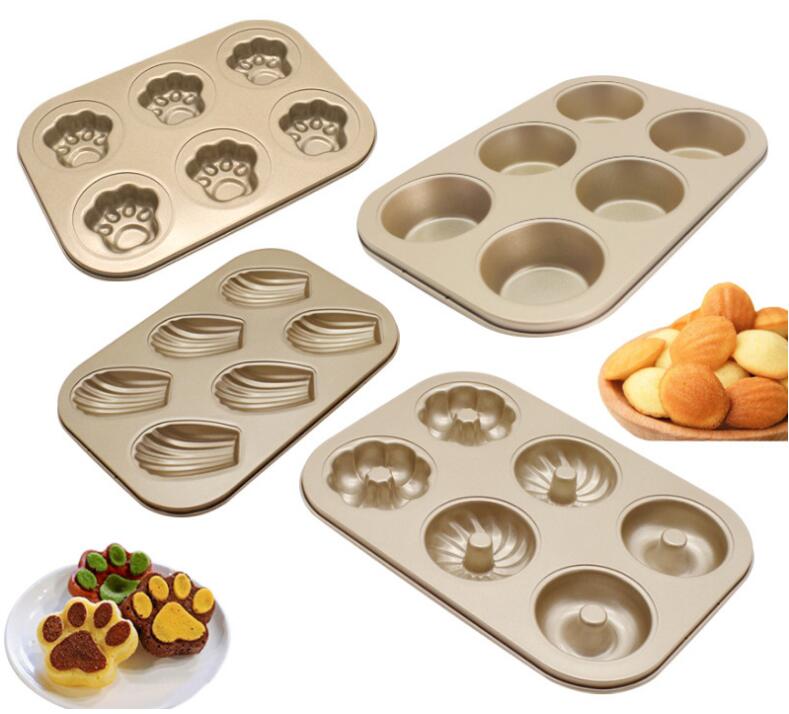 Diy Cartoon Muffin Pastry Mold Bakeware Shell/Cat ... – Vicedeal