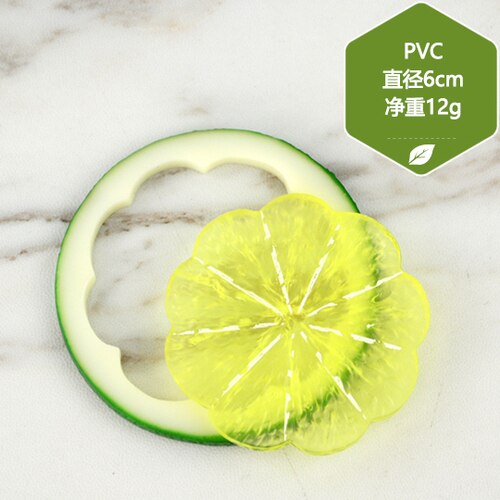 Simulation Lemon Slice Green Lemon Block Home Part... – Vicedeal