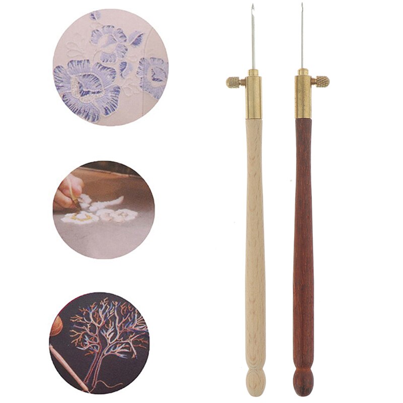 1set French Crochet Embroidery Beading Hoop Sewing... – Grandado